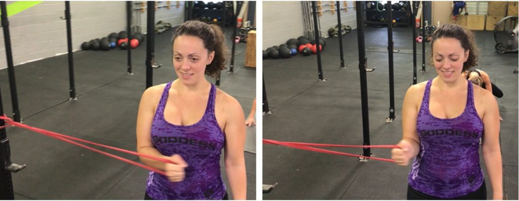 Exercises for Shoulder Pain - Banded Internal Rotation - Larson Sports ...